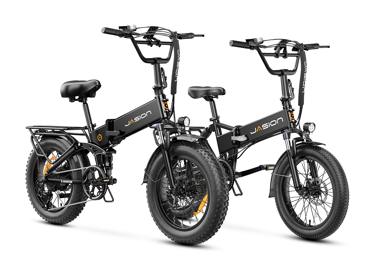 Folding Fat Tire eBike for Adults Combo Sale X-Hunter+EB7 2.0 | Jasion Ebike®