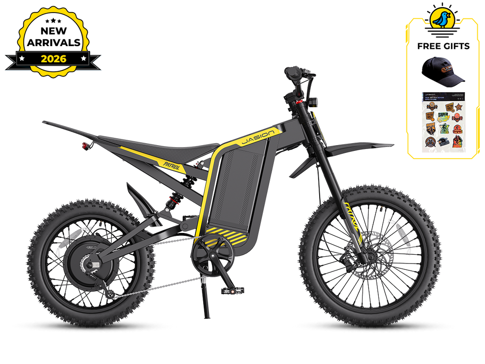 Powerful Patrol 52 | Electric Dirt Bike | JasionBike