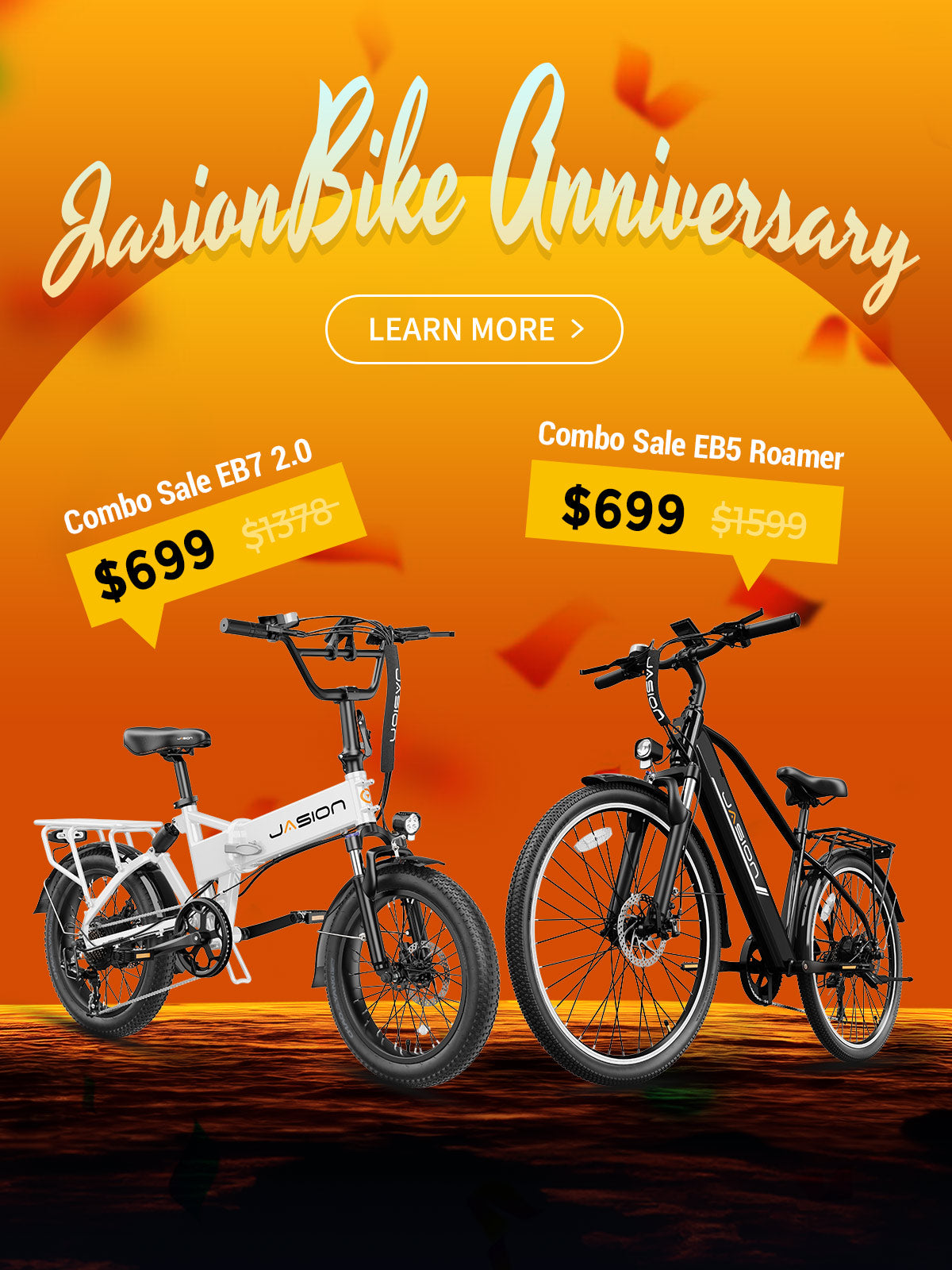 Jasion Ebike®Combo Sale EB5 Roamer*2