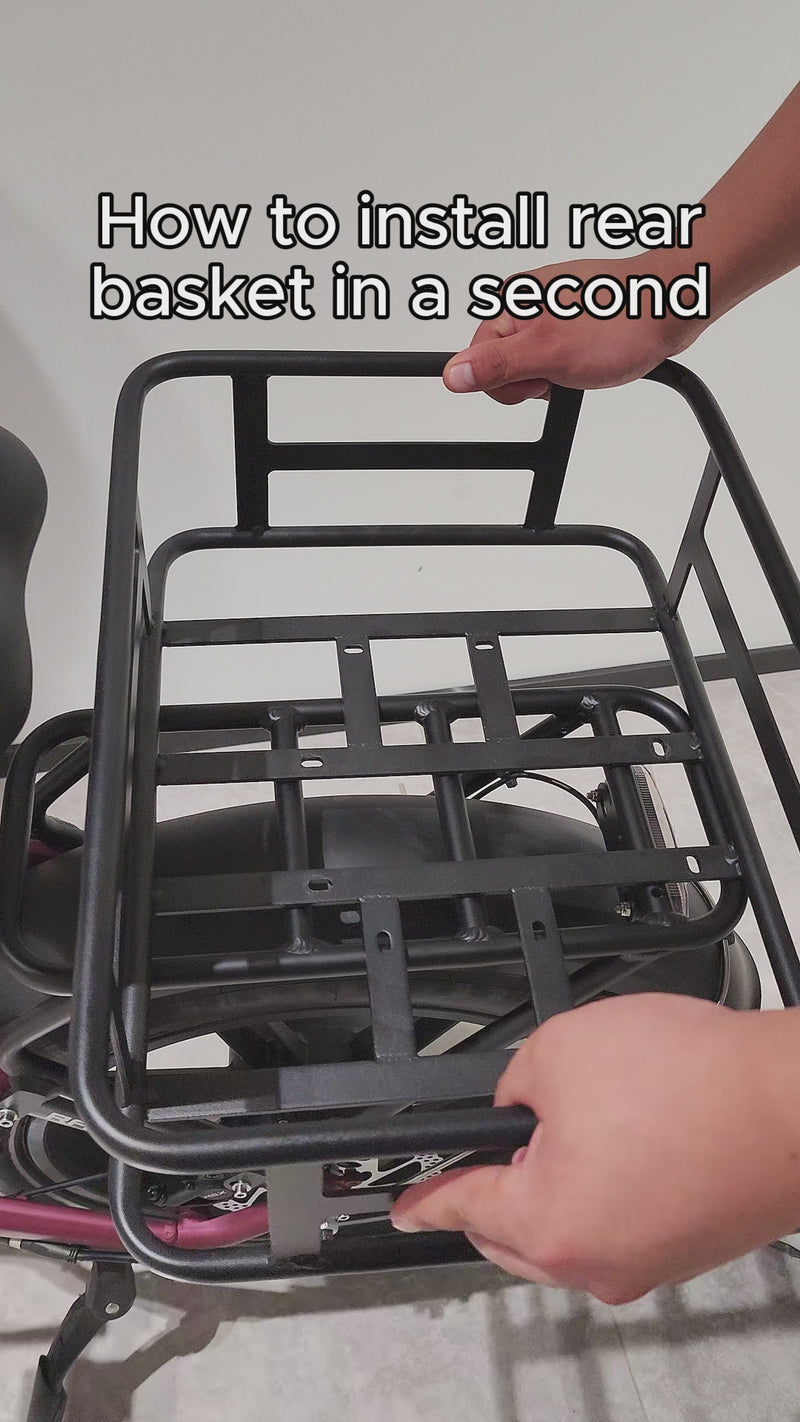 Jasion Ebike® Rear Basket